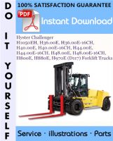 Hyster Challenger H1050EH, H36.00E, H36.00E-16CH, H40.00E, H40.00E-16CH ...